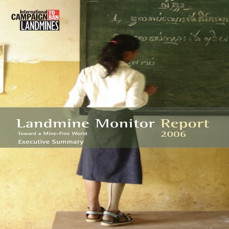 25 Years of Global Efforts to Eradicate Landmines and Empower Lives. | PDF