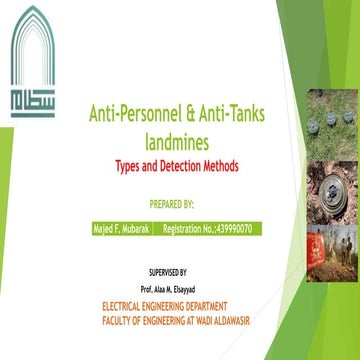LandMines Types & detection -Majed -Reduced.pptx