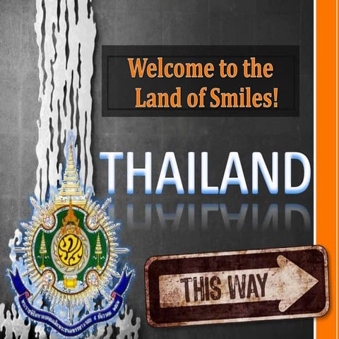 Thailand - Land of Smiles | PPTX