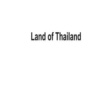 Thailand geomorphlogy | PPTX
