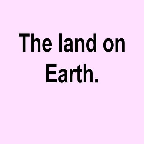 Water on earth 1 | PPT
