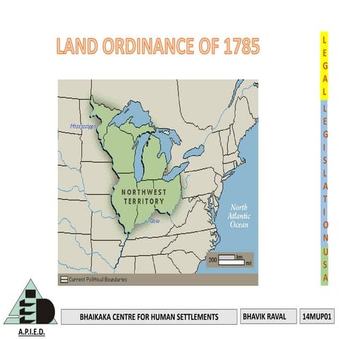 Land ordinance of 1785 | PPTX