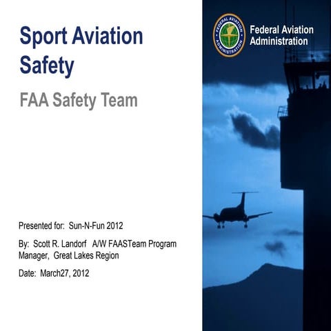 Sport Aviation Safety | PPT