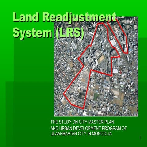 Land readjustment _e_ | PPT