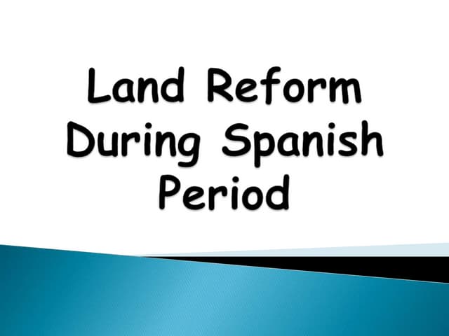 Spanish colonial government part iii | PPTX
