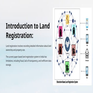 Land registration by blockchain system.pptx