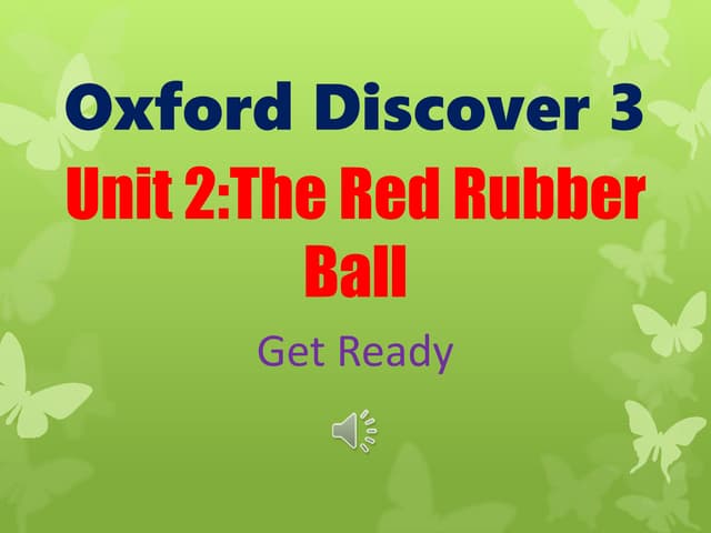 Oxford discover 3-unit 3 | PPTX