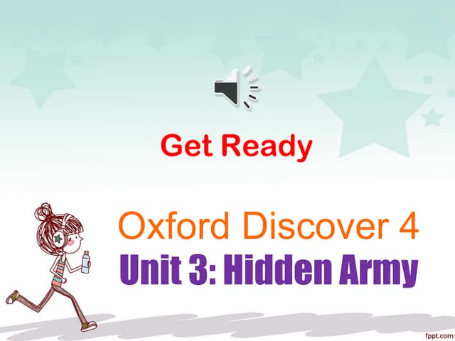 Oxford discover 3-unit 3 | PPTX