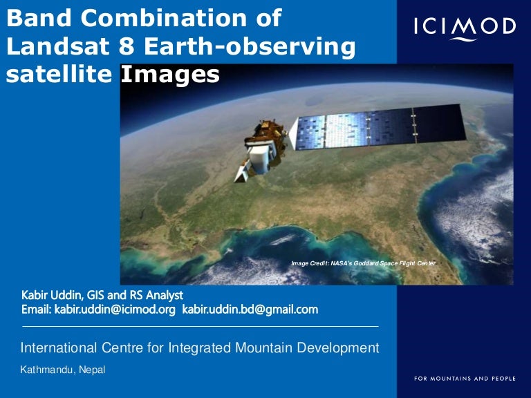 Band Combination of Landsat 8 Earth-observing Satellite Images