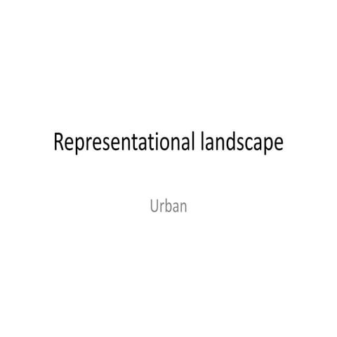 Landscape photography | PPTX