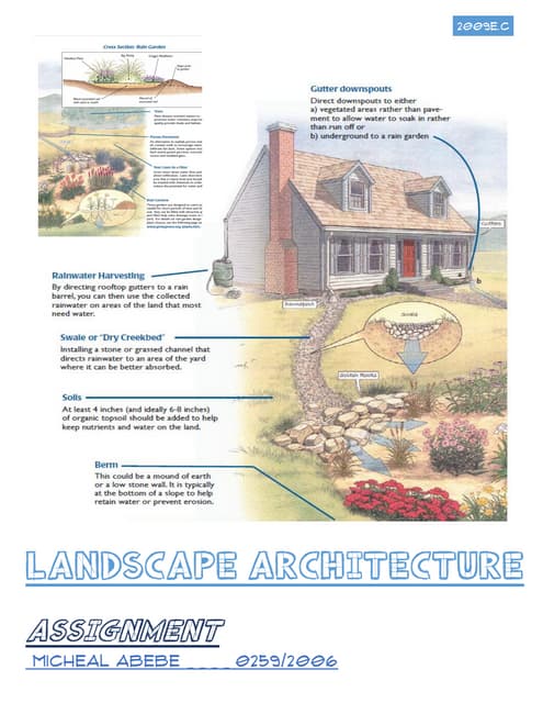 Elements of landscape | PPTX