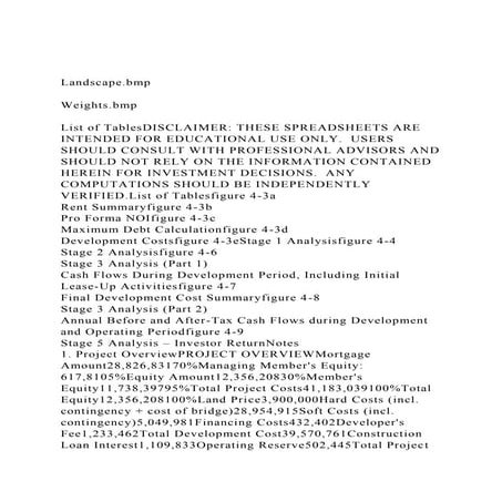 Landscape.bmpWeights.bmpList of TablesDISCLAIMER THESE .docx