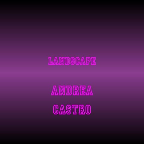 Landscapes 5th grade | PPT