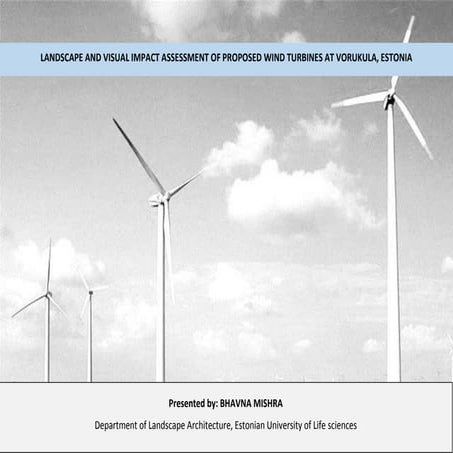 Landscape and visual impact assessment | PDF