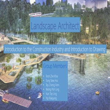 Landscape architect | PPT