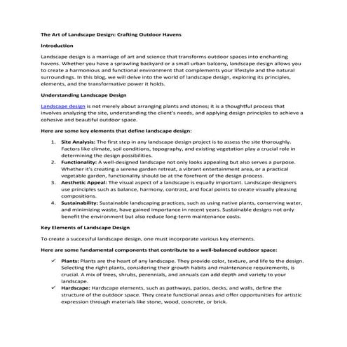 Landscape Design.docx