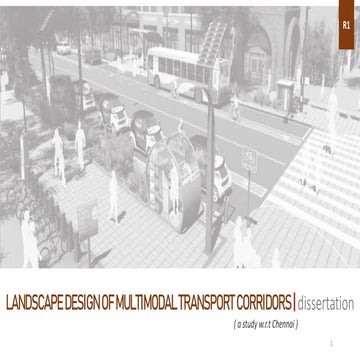 Landscape design for multimodal transport corridors | PDF
