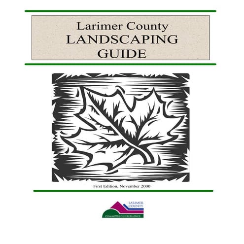 Larimer County Landscaping Guide | PDF