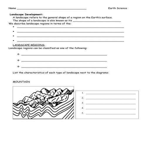 Landscape Outline | PDF