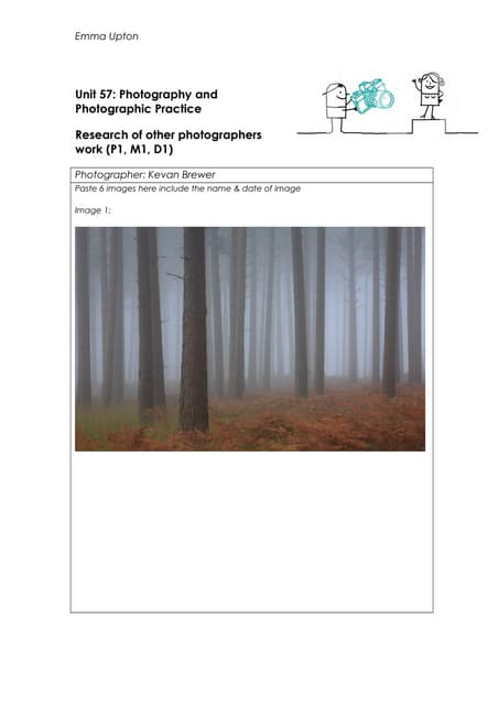 photography examples analysis. | PPTX