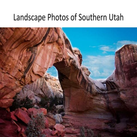 Landscape photos of southern utah | PPTX