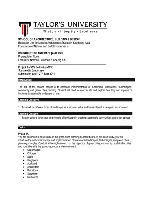 Evs project writing guideline | PPT