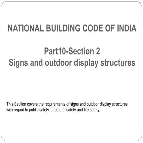 Landscape signs and outdoors | PPTX