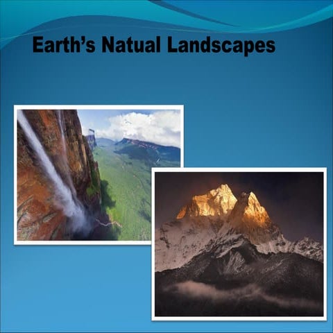 Landscape words | PPT