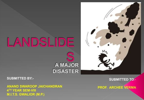 Landslide presentation | PPTX
