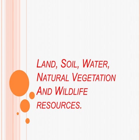 Land,Soil,Water,Natural Vegetation& Wildlife Resources.pptx