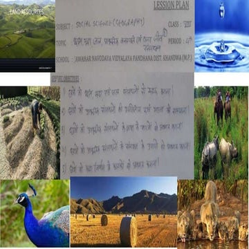 Land,soil,water,natural veg resources 8 th | PPT