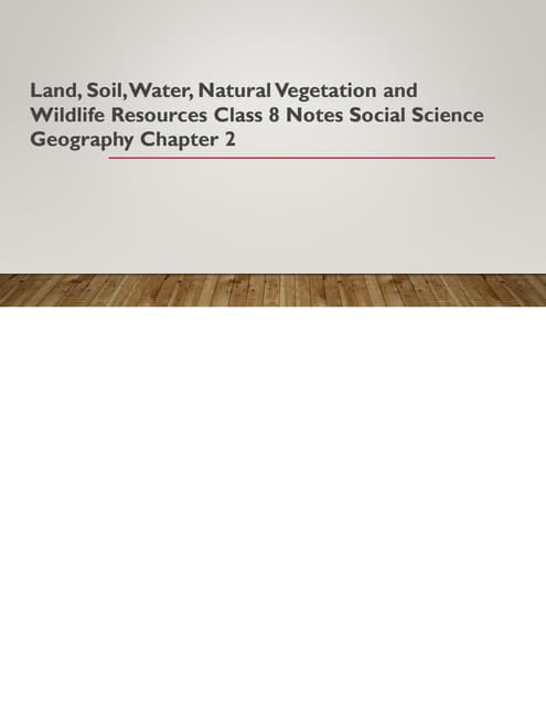 Lecture 1. Introduction of soil & Water Conservation.pptx | Agriculture ...