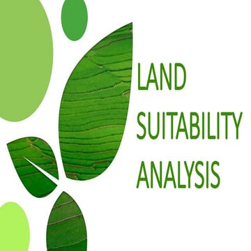 "Solid waste Fill Site Analysis: Proximities & Parameters" | PDF