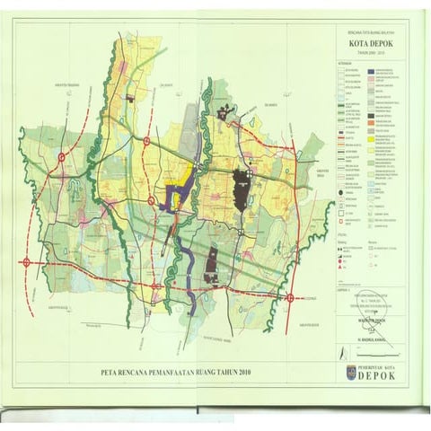 Land use kota depok | PPT