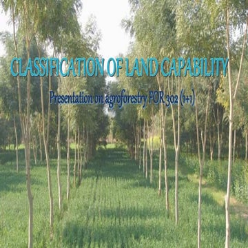 Land use pattern classification | PPT