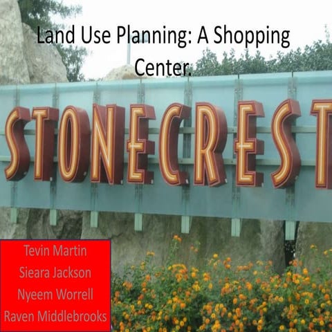 Land Use project | PPTX