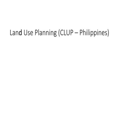 Rationalizing the Local Planning System and the Local Planning ...