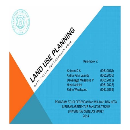 Land use planning | PDF