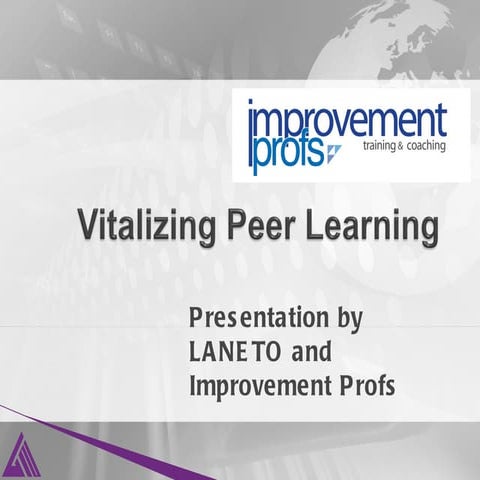 Improvement Profs e-Learning Presentation | PPT