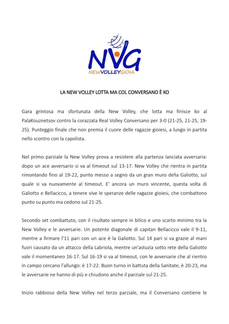 derby New volley - academy | PDF