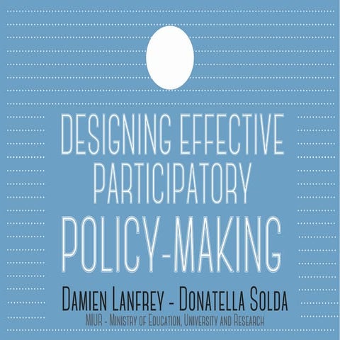 Designing effective participatory policy-making | PDF | Civic affairs ...