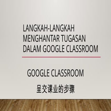 Langkah-langkah menghantar tugasan dalam Google Classroom.ppsx