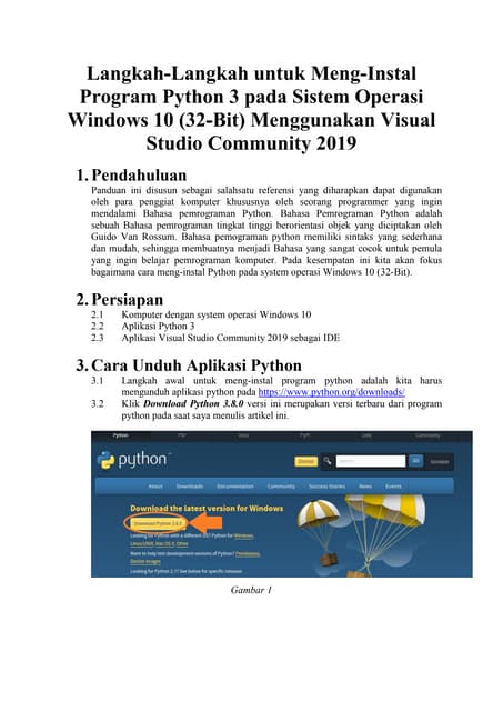 Part 1 - PENGENALAN VISUAL STUDIO 2010 | DOCX
