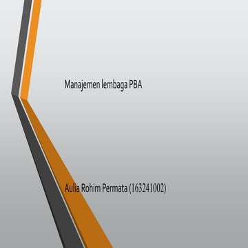 Langkah mendirikan lpba | PPTX