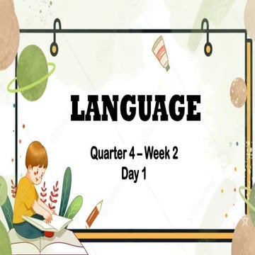 LANG_PPT_WK2.pptx powerpoint for Grade 1 Matatag | PPTX
