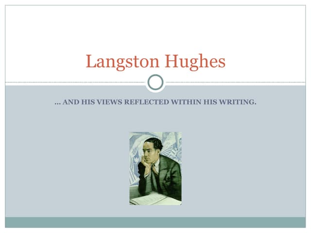 Langston Hughes | PPTX