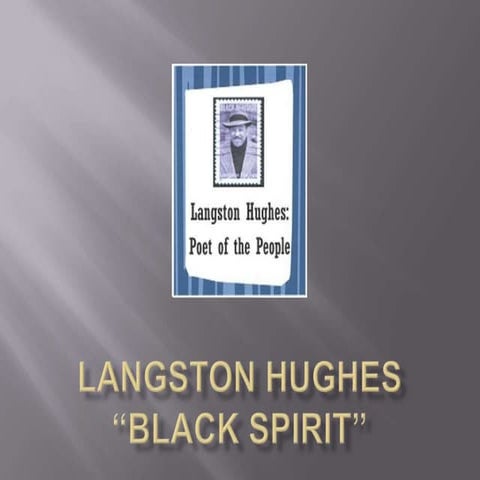 Langston hughes | PPT