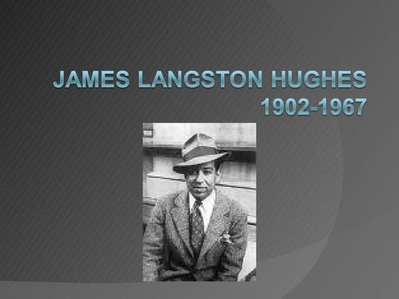 Langston hughes | PPTX