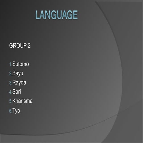 Language | PPT