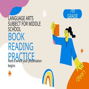 language-arts-subject-for-middle-school-7th-grade-book-reading-practice ...